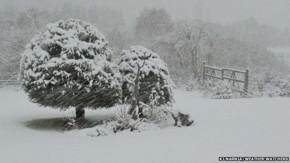 Northern snow - BBC Weather