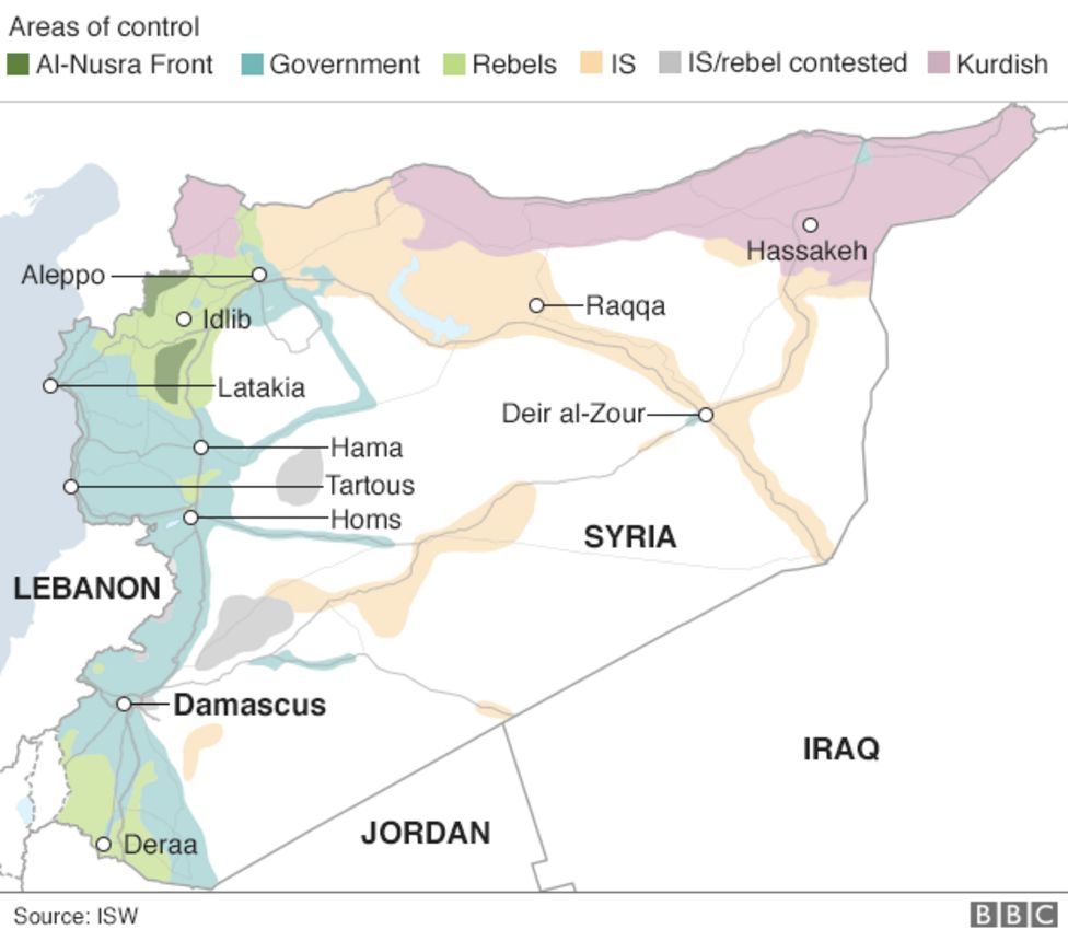 Syria conflict: Truce 'boosts peace talks', leaders agree - BBC News