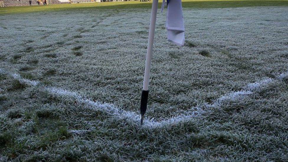 Irish Premiership: Glentoran v Glenavon game off because of frozen ...