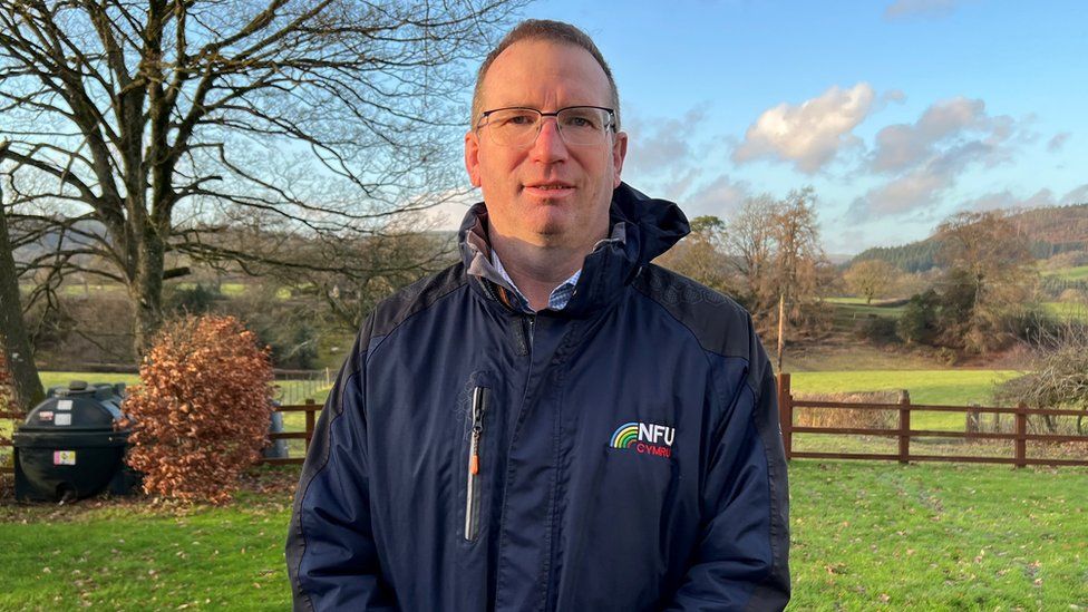 'Pwysau ar ben pwysau' i ffermwyr yn sgil costau uwch - BBC Cymru Fyw