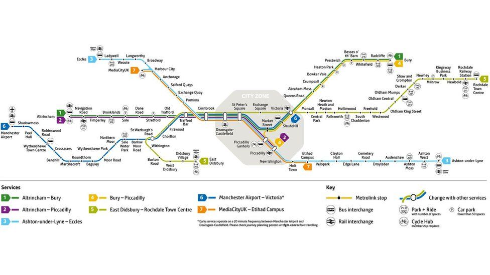 London-style fare zones approach planned for Manchester's Metrolink ...
