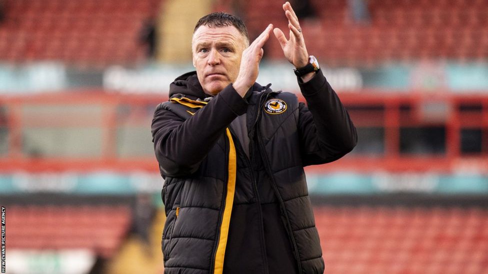 Graham Coughlan: Newport County on brink of 'massive achievement', says ...