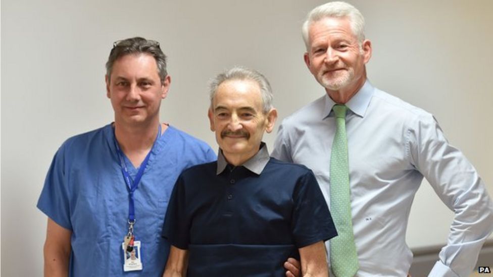 Harry Chivers pioneers golf ball-sized heart pump - BBC News