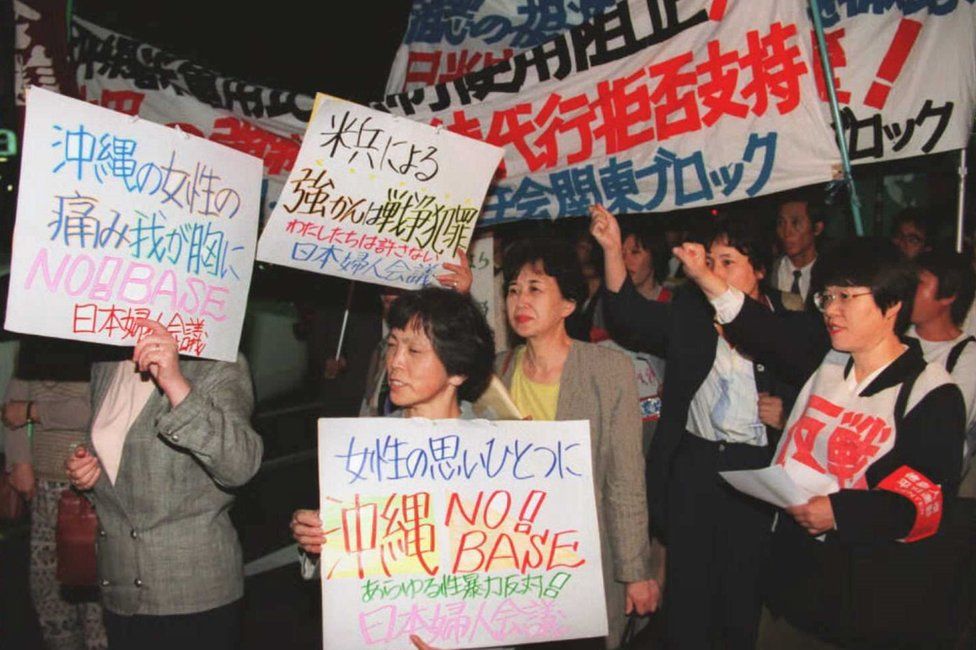 US sailor in Okinawa arrested over alleged rape - BBC News