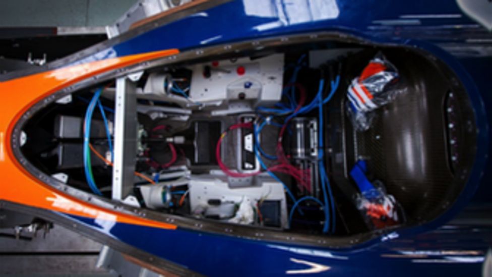 Bloodhound Diary: Super-track for supercar - BBC News