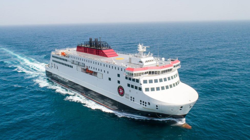 Manxman ferry passed trials with flying colours, operator says - BBC News
