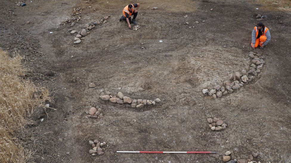 Roman headless remains found in Wintringham by archaeologists - BBC News