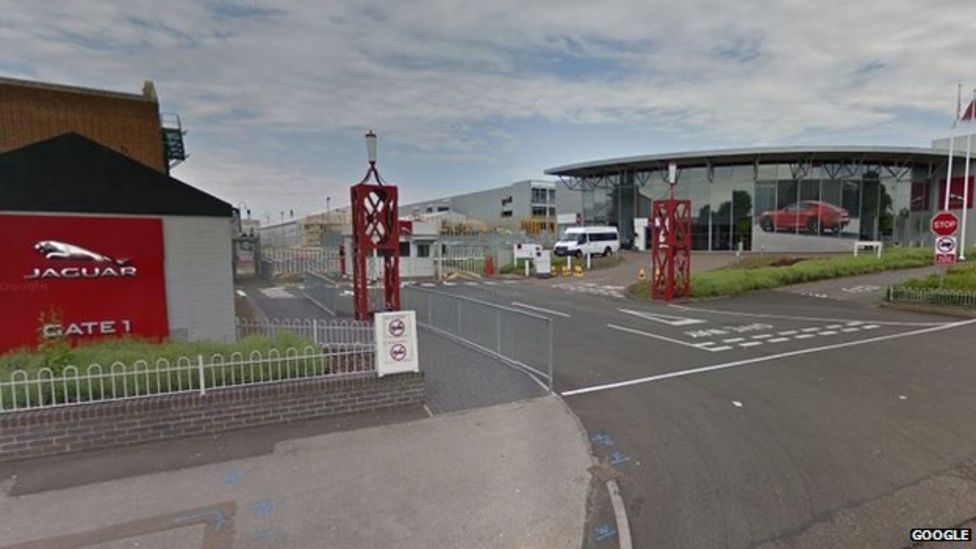 Jaguar Land Rover worker injured by car body at Castle Bromwich - BBC News