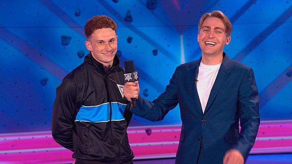 Gladiators: Doncaster contender Finley on his 'pinch me' moment - BBC News