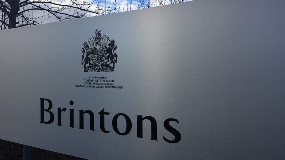 Job cuts at Brintons carpet factory in Kidderminster - BBC News