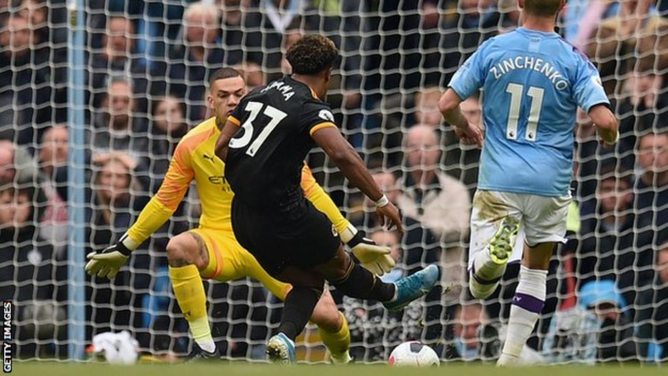 Man City 0-2 Wolves: Champions beaten at home - BBC Sport