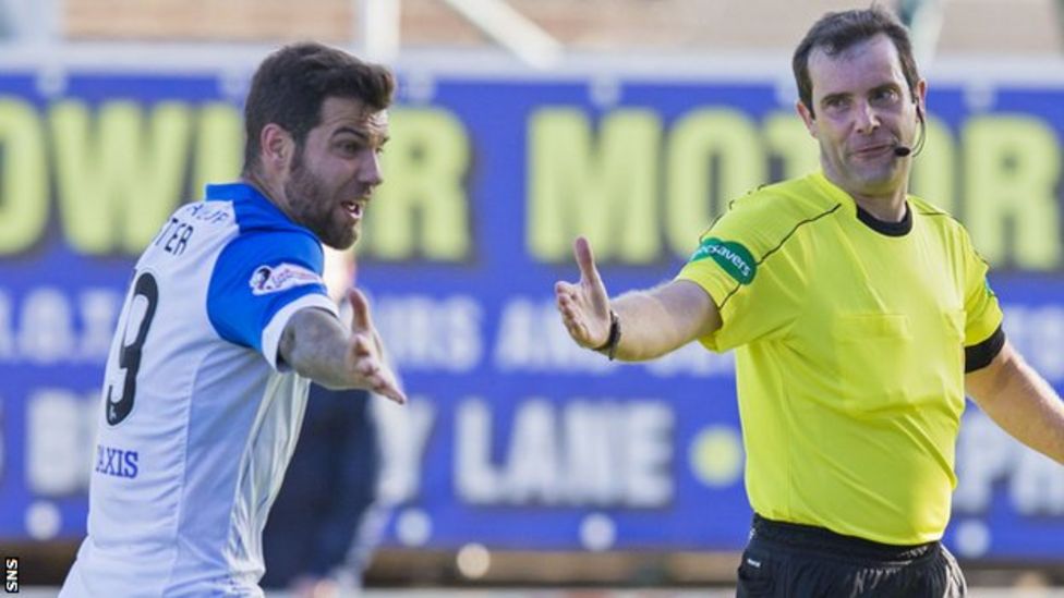 St Johnstone: Ricky Foster issued notice of complaint for 'excessive ...