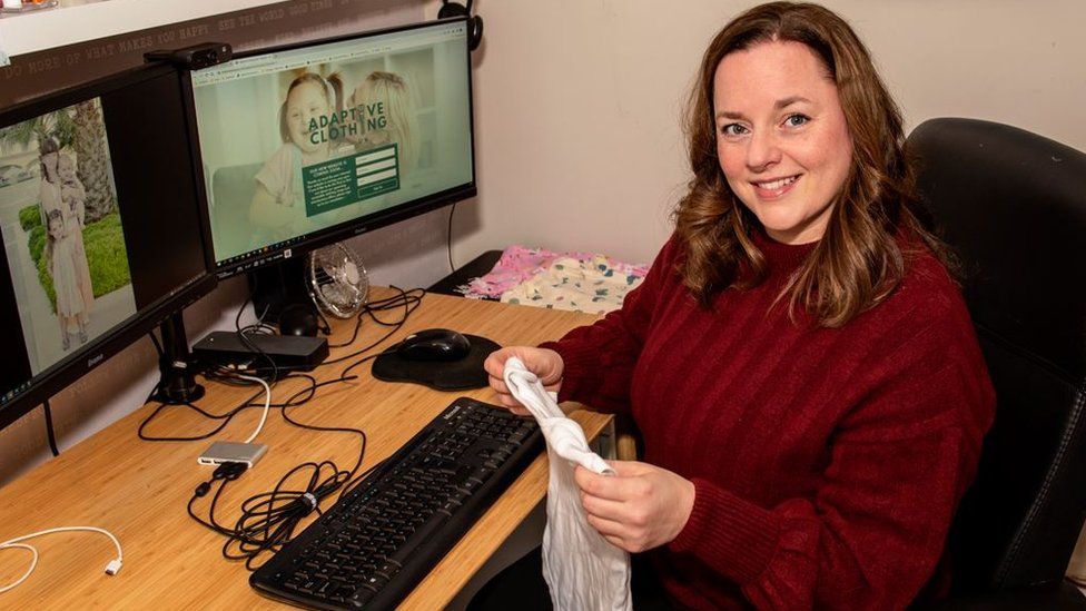 Ex-PC launches clothing line for disabled children after suffering ...