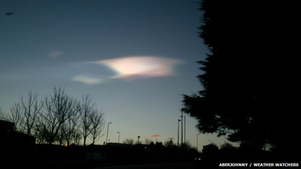 Gallery: Nacreous clouds - BBC Weather