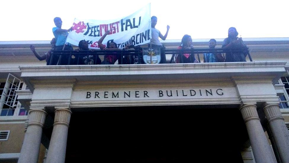 South Africa universities close amid student fee protests - BBC News