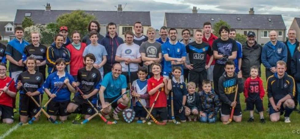 Shinty: Iain Sinclair on his journey into coaching at Lewis Camanachd ...