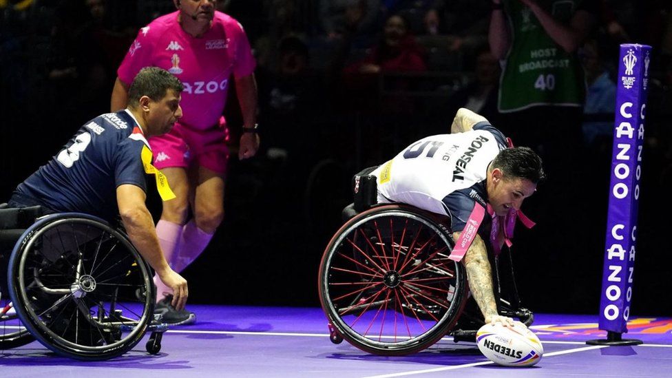 Rugby League World Cup: England win Wheelchair World Cup final - BBC ...