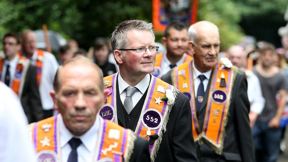 Orange Order: Warm welcome and tough talking as Catholic college opens ...