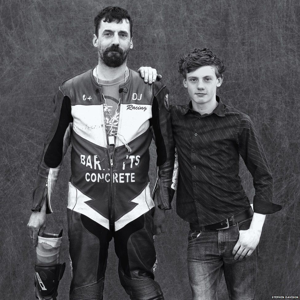 Tales of Ireland's motorbike Road Riders - BBC News