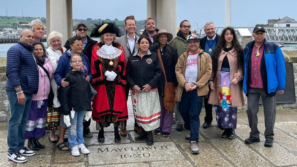 Plymouth visited by Native Americans with their own story of the ...