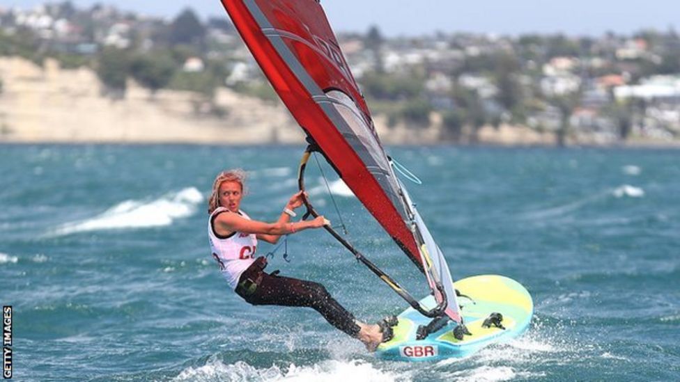 Britain's Emma Wilson wins European windsurfing bronze - BBC Sport