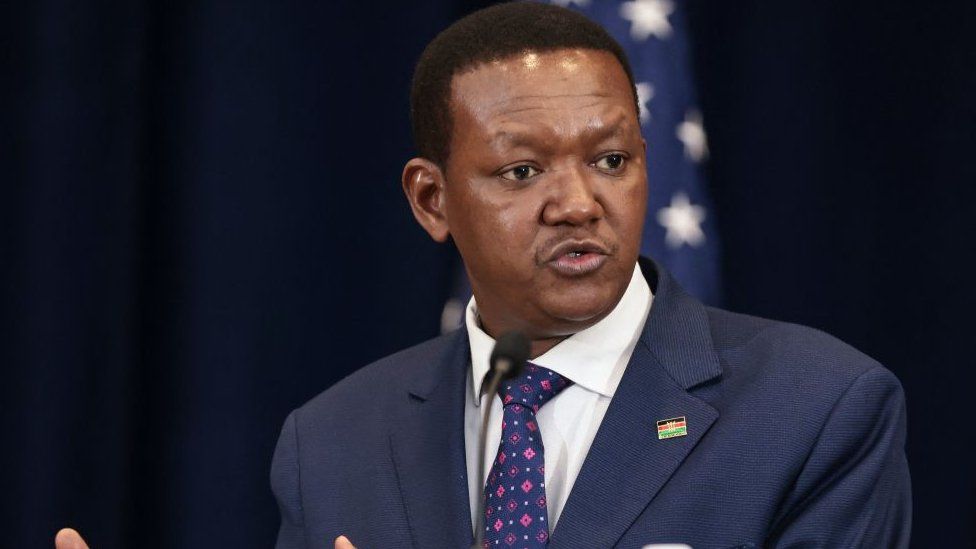 Kenya's Foreign Minister Alfred Mutua demoted in Ruto cabinet reshuffle ...