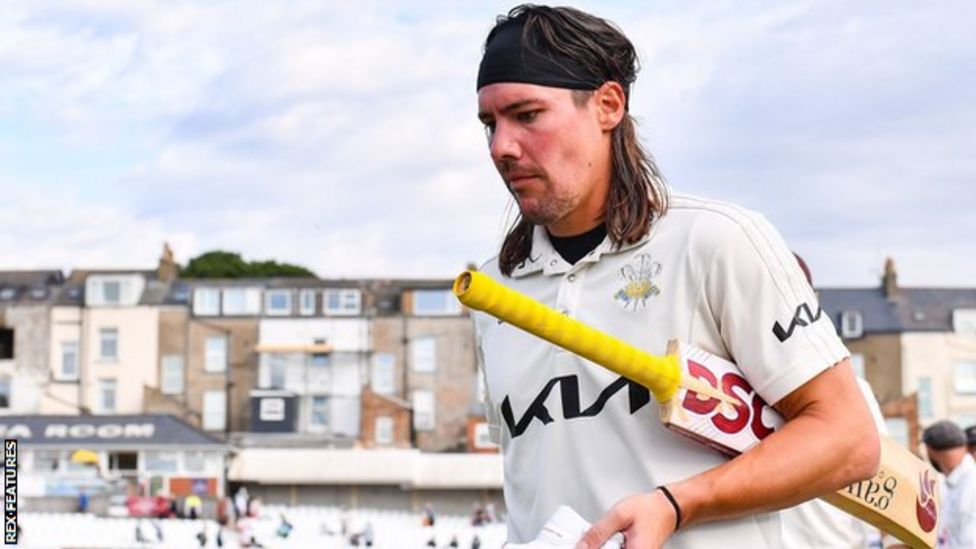 County Championship: Rory Burns hits century for Surrey against ...