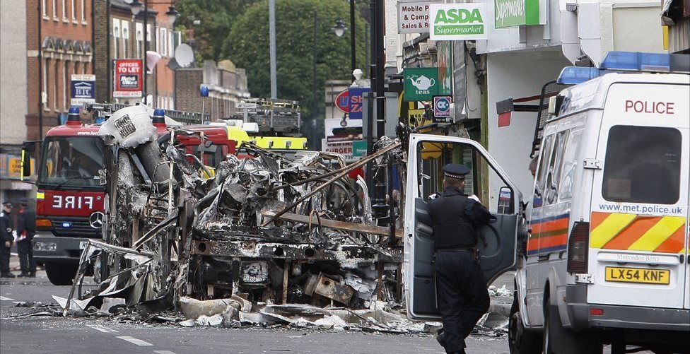 London riots 2011: 'We were getting hit all the time with missiles ...
