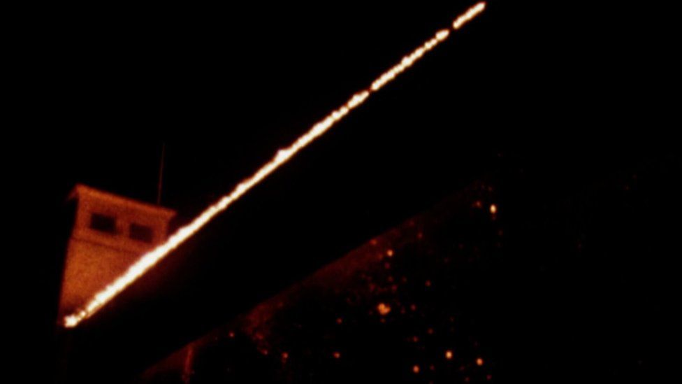 Britannia Bridge fire: Firefighters tell their story 50 years on - BBC News