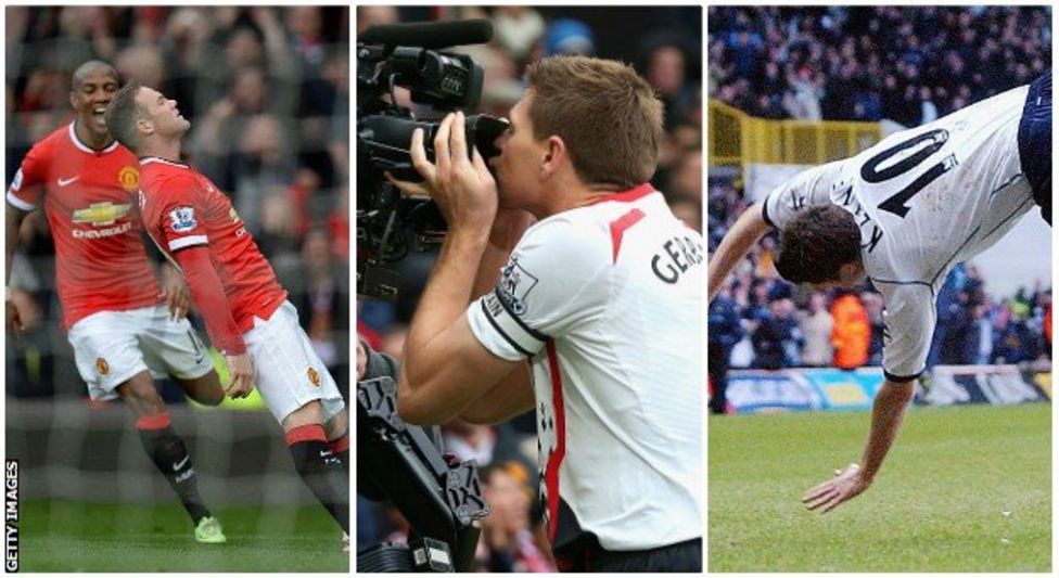 The most iconic Premier League goal celebrations ever - BBC Sport