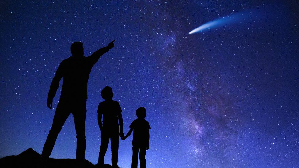 Comet Nishimura: 'Once-in-a-lifetime' chance to see it - BBC Newsround