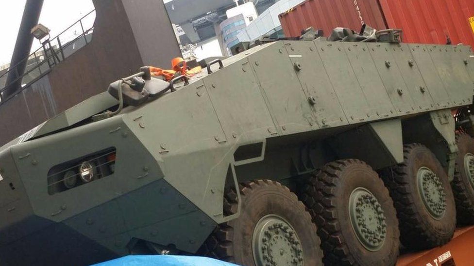 Singapore sings for return of Terrex army vehicles - BBC News