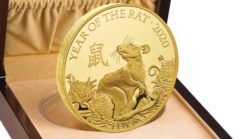 Chinese New Year: Special coins for Year of the Rat - BBC Newsround