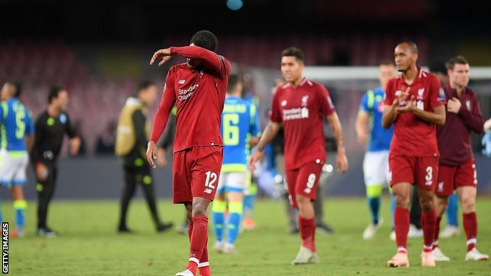 Napoli 1-0 Liverpool: Reds suffer late Champions League defeat in ...
