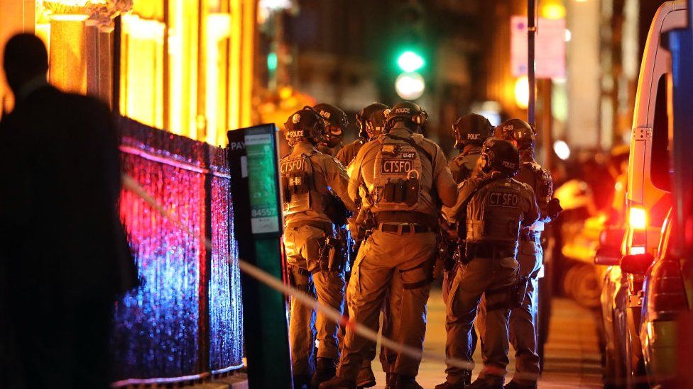 London Bridge: Armed officer describes moment he killed attacker - BBC News