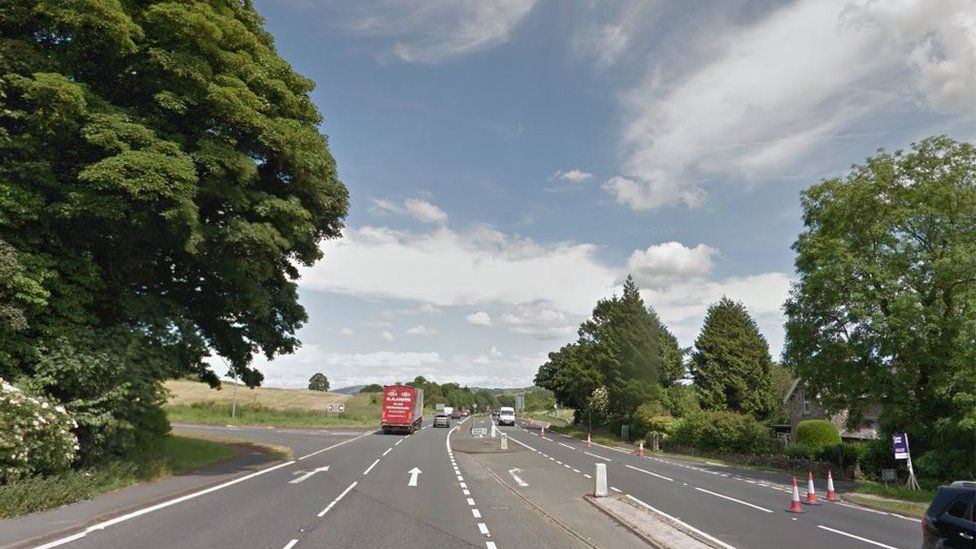 Woman on road near Kendal hit and killed by several cars - BBC News