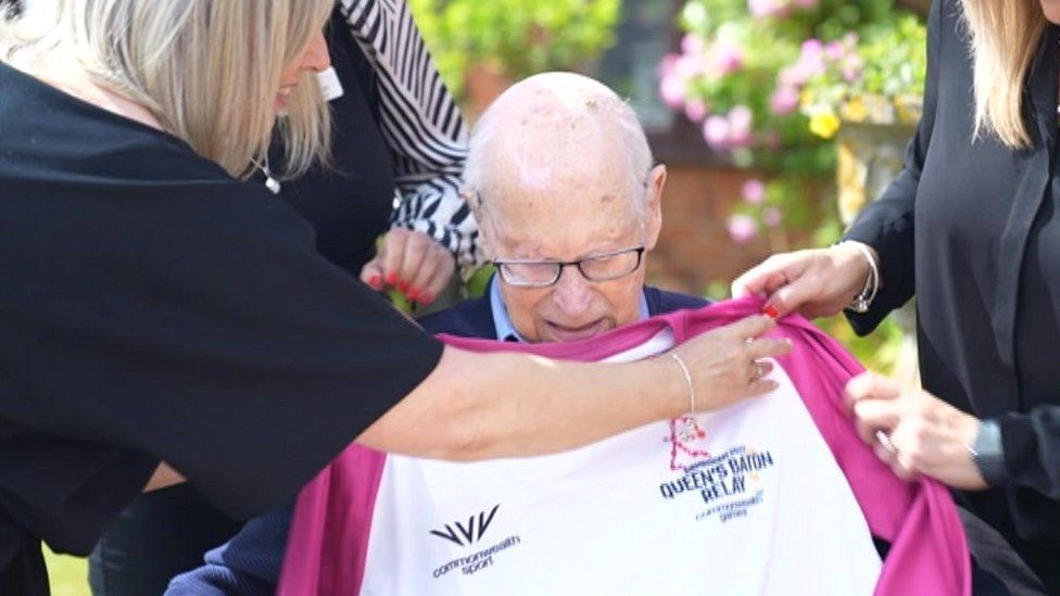 Oldest Commonwealth Games baton bearer over the moon to join relay ...
