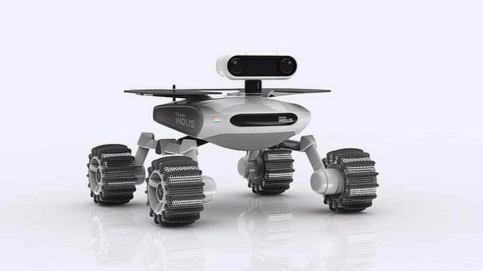 Five in final stretch of Moon race - BBC News