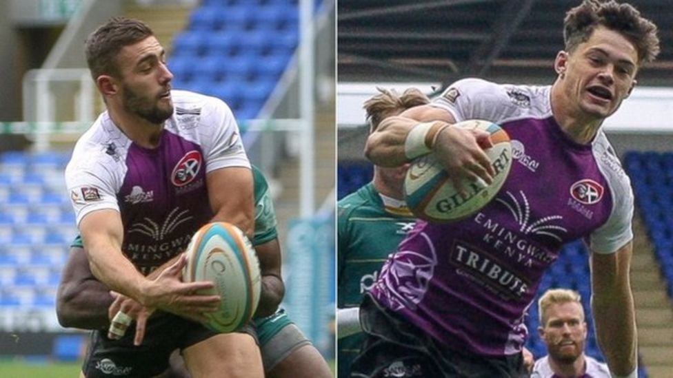Robin Wedlake and Kyle Moyle: Cornish Pirates duo agree new two-year ...