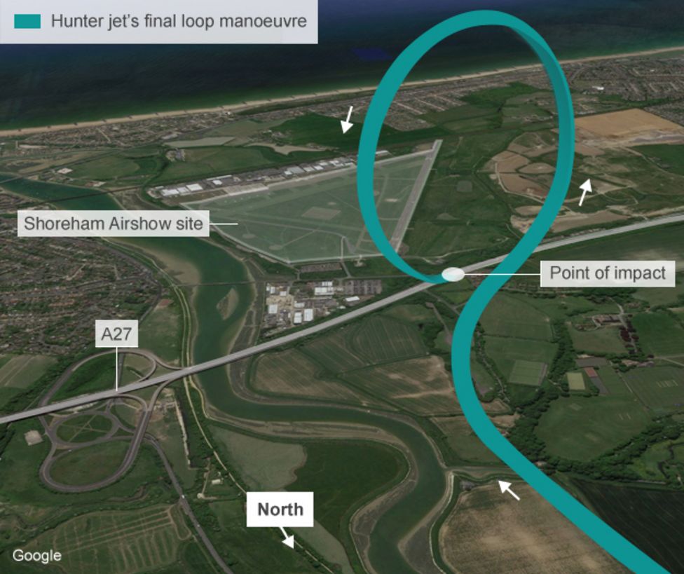 Shoreham air crash: What we know - BBC News