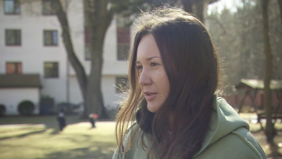 Ukraine: 'My heart is crying because of the war' - BBC News