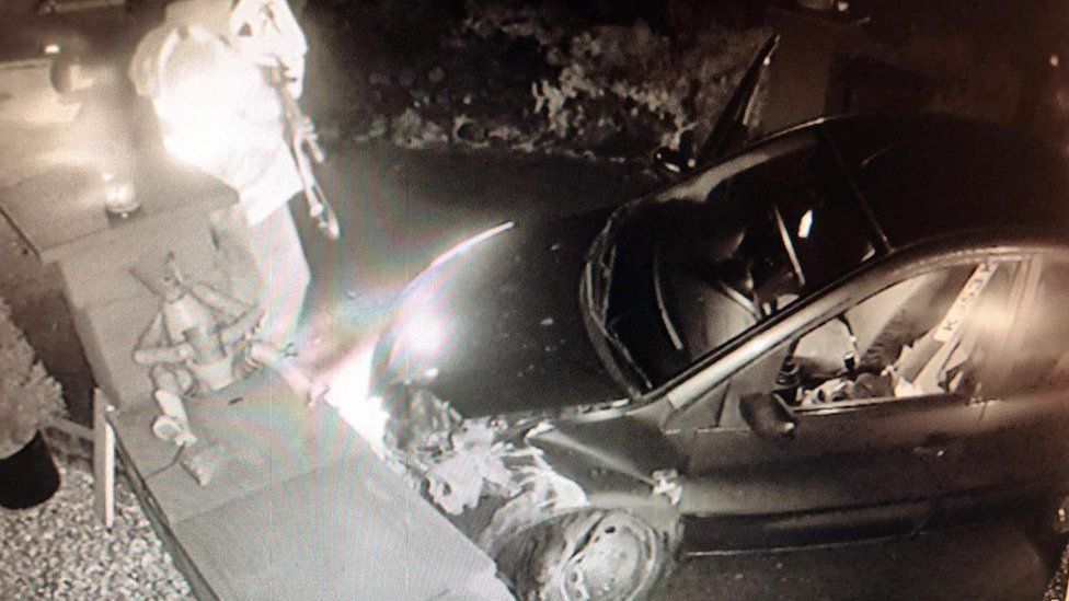 Devon couple's home suffers '19th crash in six years' - BBC News