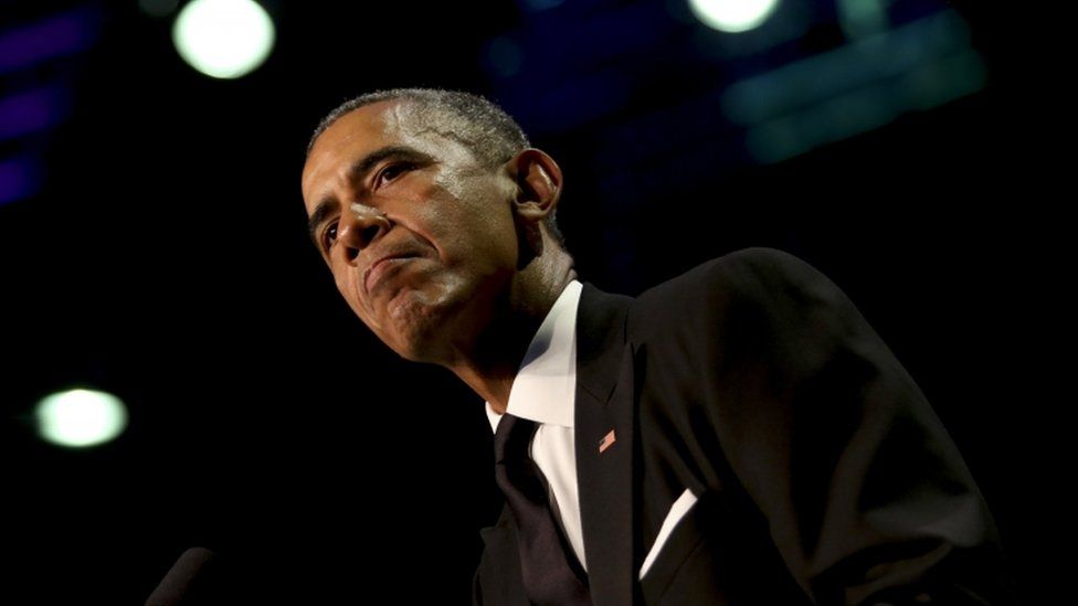 Obama 'heartbroken' as White House employee killed - BBC News