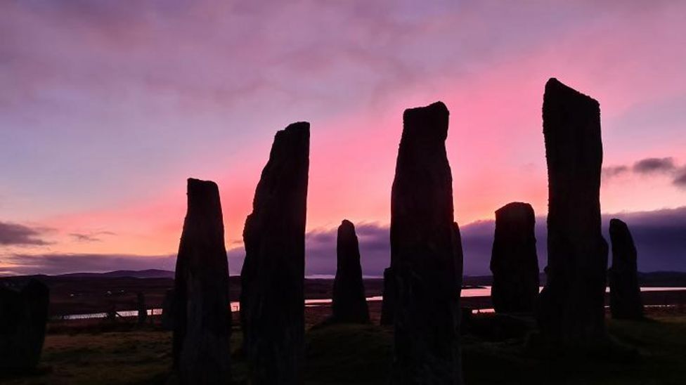 In pictures: Winter solstice across Scotland - BBC News