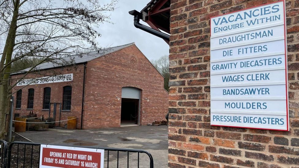 New 1950s industrial quarter opens at Black Country Living Museum - BBC ...