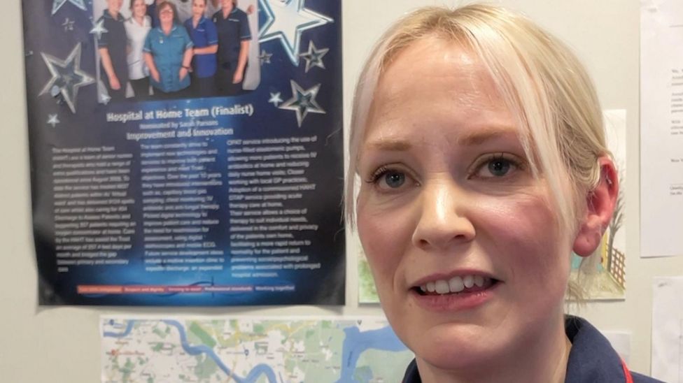 NHS: Virtual wards allow patients to receive care at home - BBC News