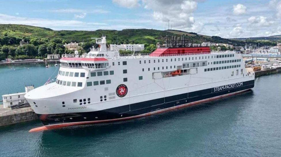 Total cost of Manxman ferry expected to be £80m, minister says - BBC News