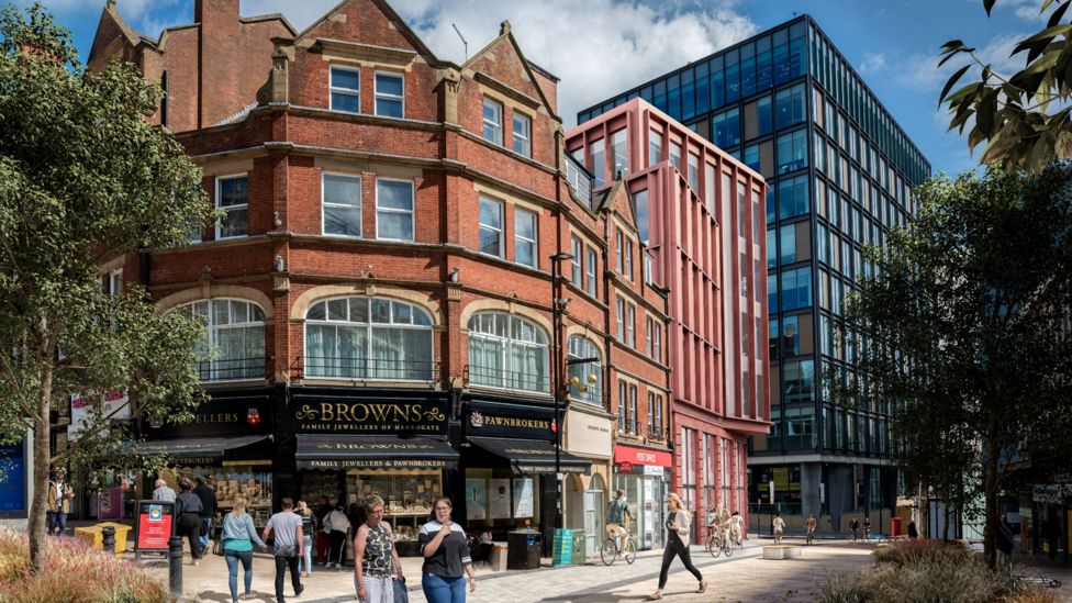 Sheffield: New office building approved despite objections - BBC News