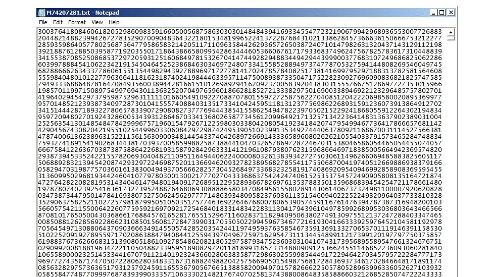 Largest Known Prime Number Discovered In Missouri BBC News