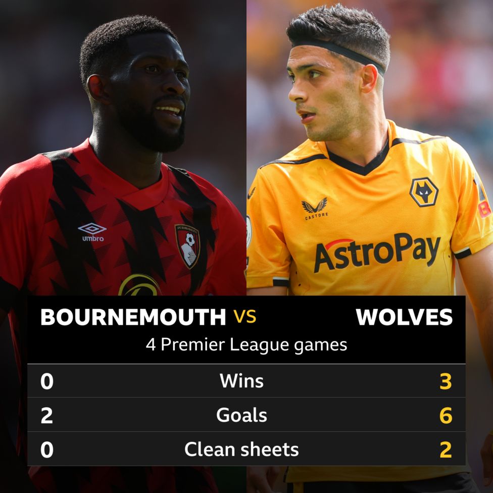 Bournemouth v Wolves: Head-to-head record - BBC Sport